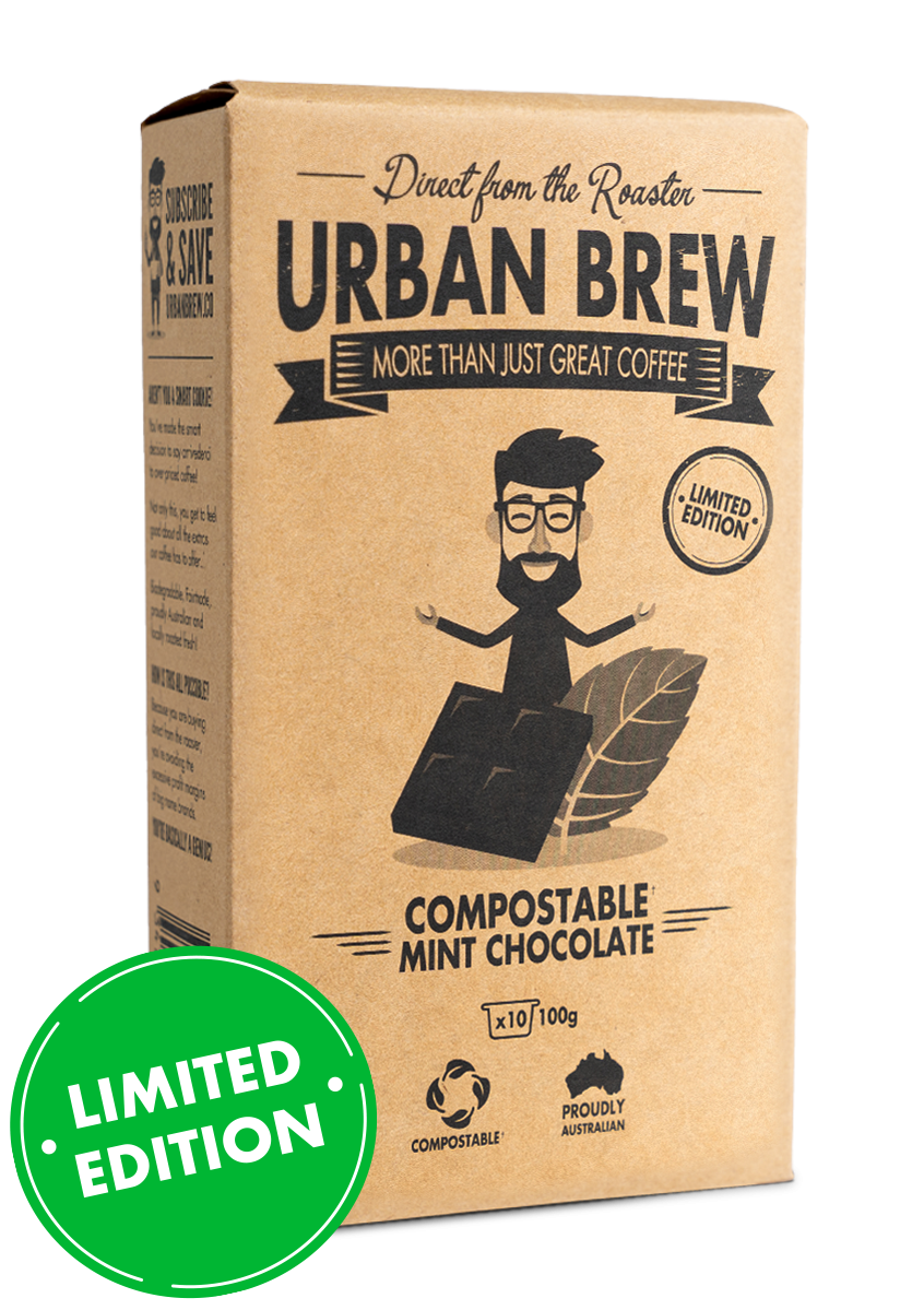 Nespresso® Compatible Compostable Coffee Pods | Mint Chocolate | Urban Brew – Urban Brew UK