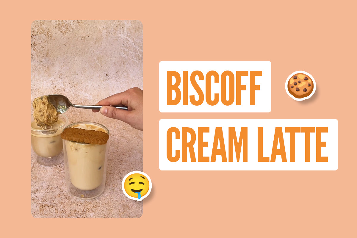 Intensity 12 Coffee Biscoff Cream Latte Recipe – Urban Brew UK