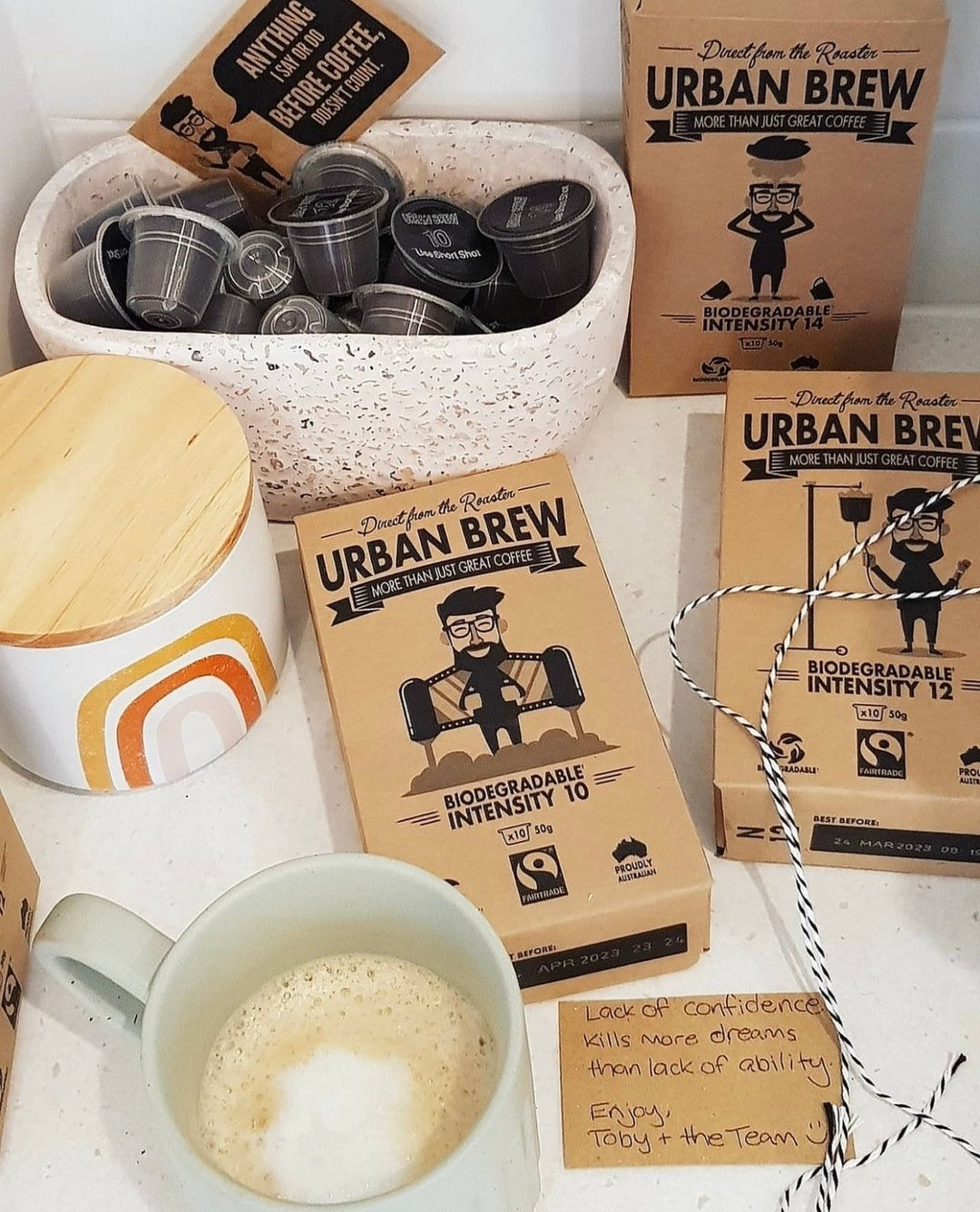 Nespresso® Compatible Compostable Coffee Pods | Intense #10 | Urban Brew – Urban Brew UK