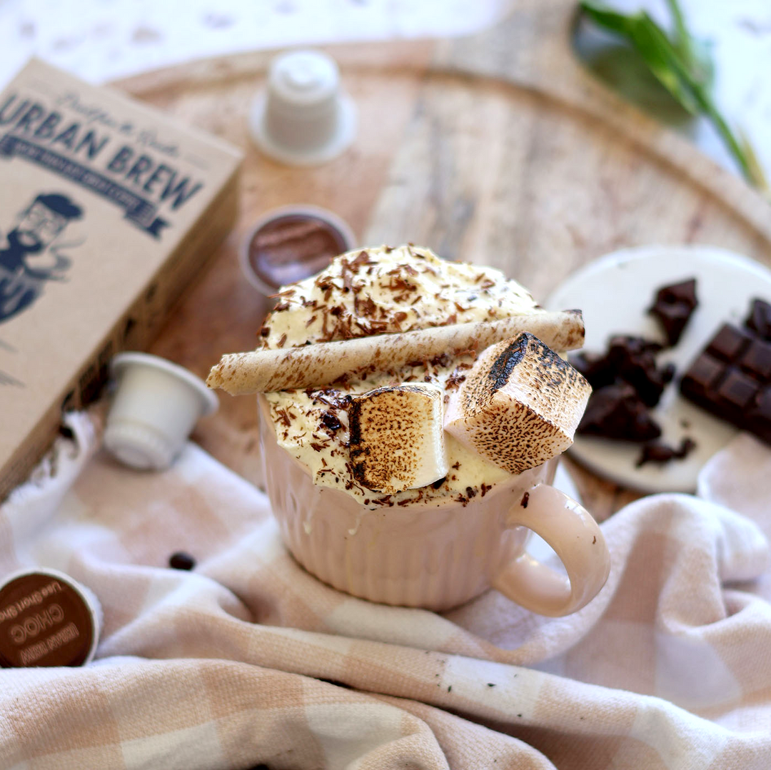 Nespresso® Compatible Compostable Coffee Pods | Chocolate | Urban Brew ...